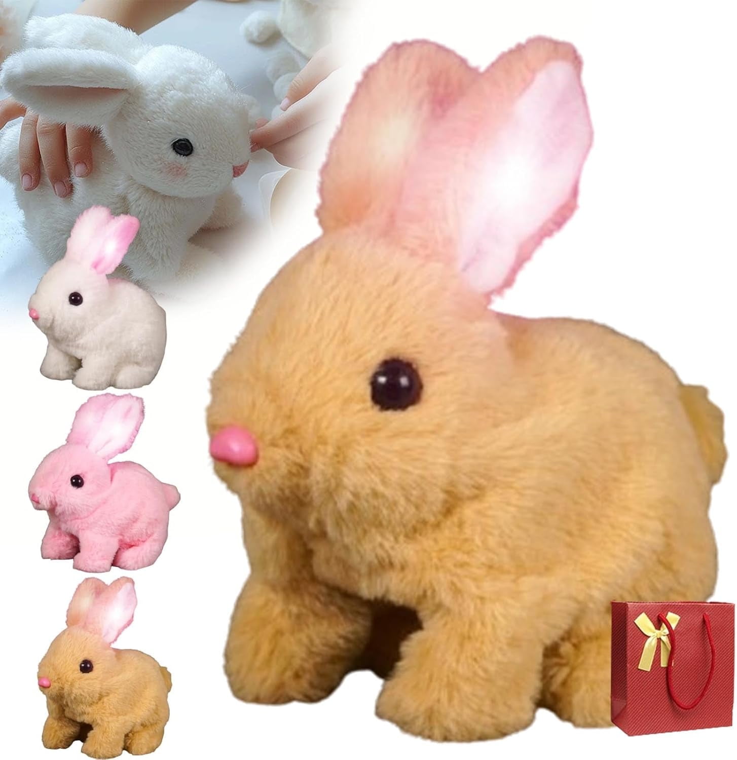 Kalbooz Realistic Robot Puppy, Bunny - My Realistic Bunny Toy, Bunbi ...