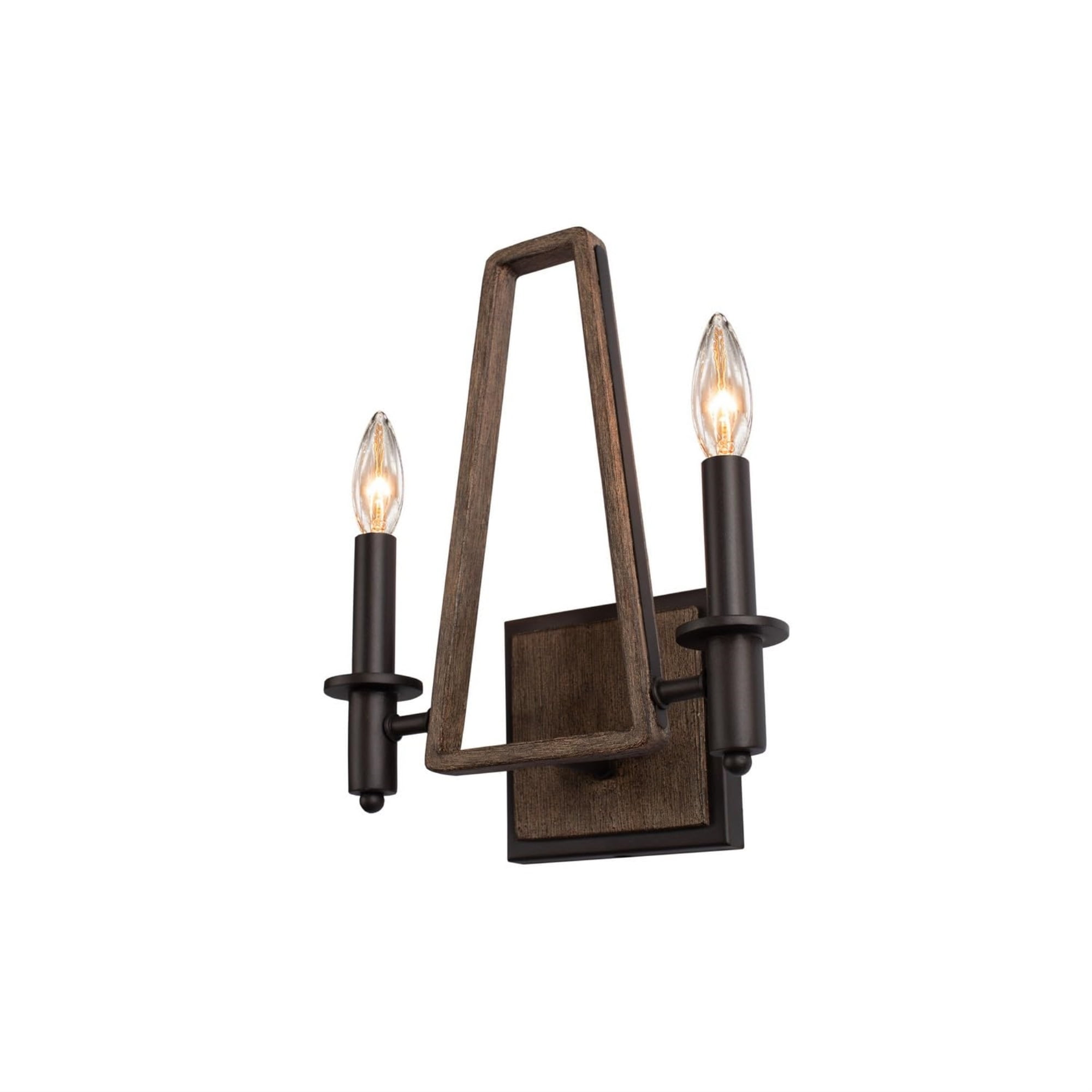 Kalco 508920 Duluth 2 Light 12" Tall Wall Sconce - Bronze - Walmart.com