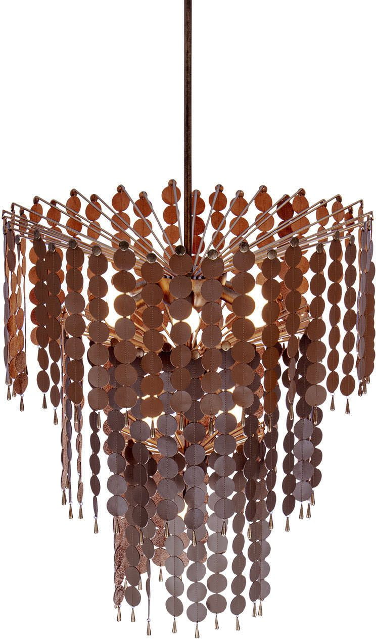 Kalco 522355 Pelt 11 Light 27" Wide Waterfall Chandelier - Pearlized ...