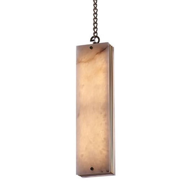 Kalco 520711 Vertical 5" Wide Led Mini Pendant - Winter Brass - Walmart.com