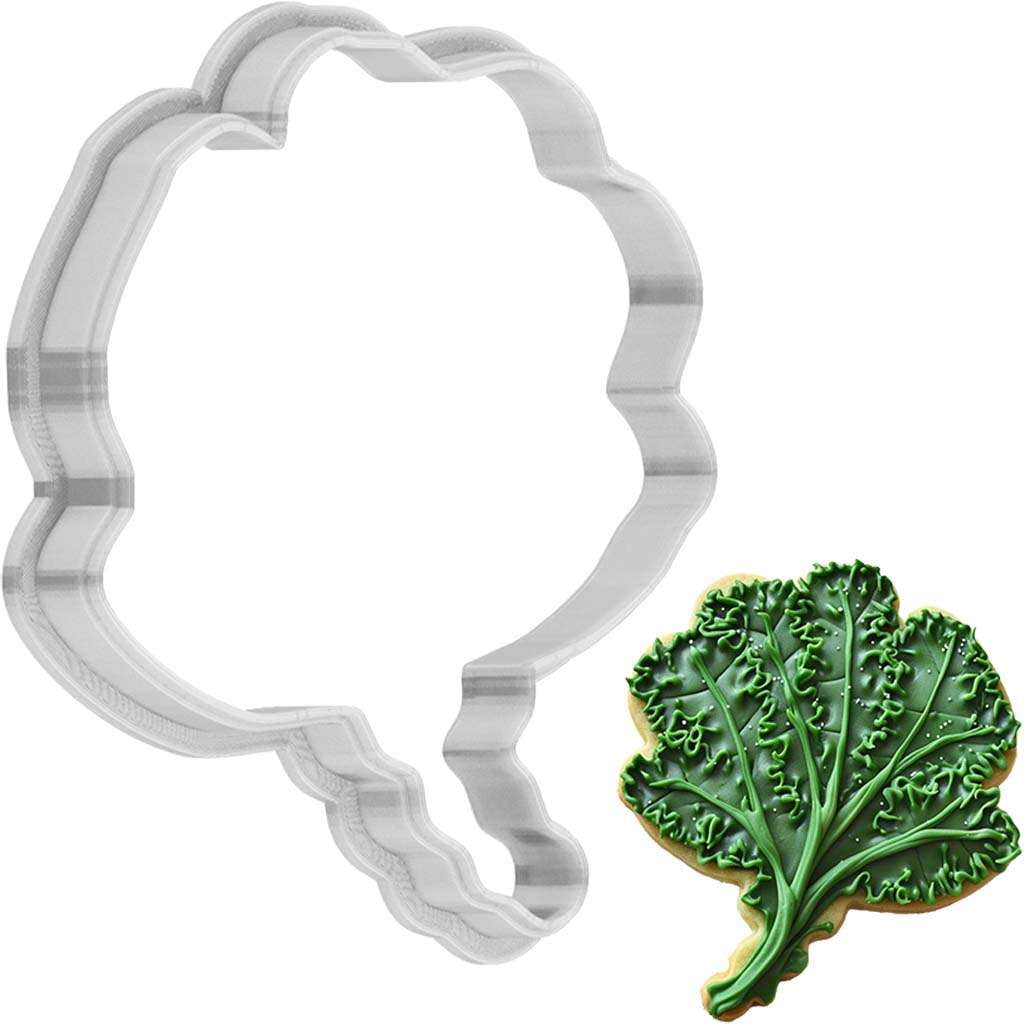 Kale Cookie Cutter 4 Inch Made in USA by WONDERTORY - Walmart.com