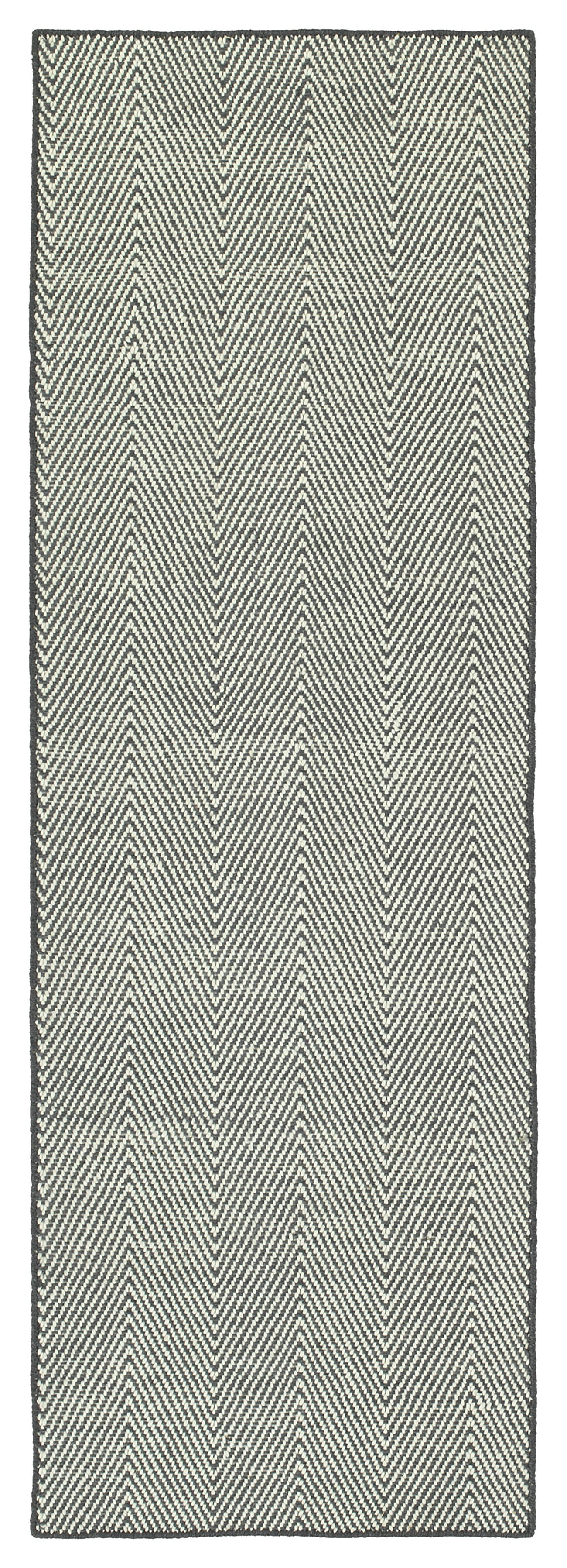 Kaleen 2' x 6' Gray Chevron Outdoor Rug - Walmart.com