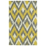 Kaleen Global Inspirations Hand-tufted Glb10-28 Yellow Area Rugs ...