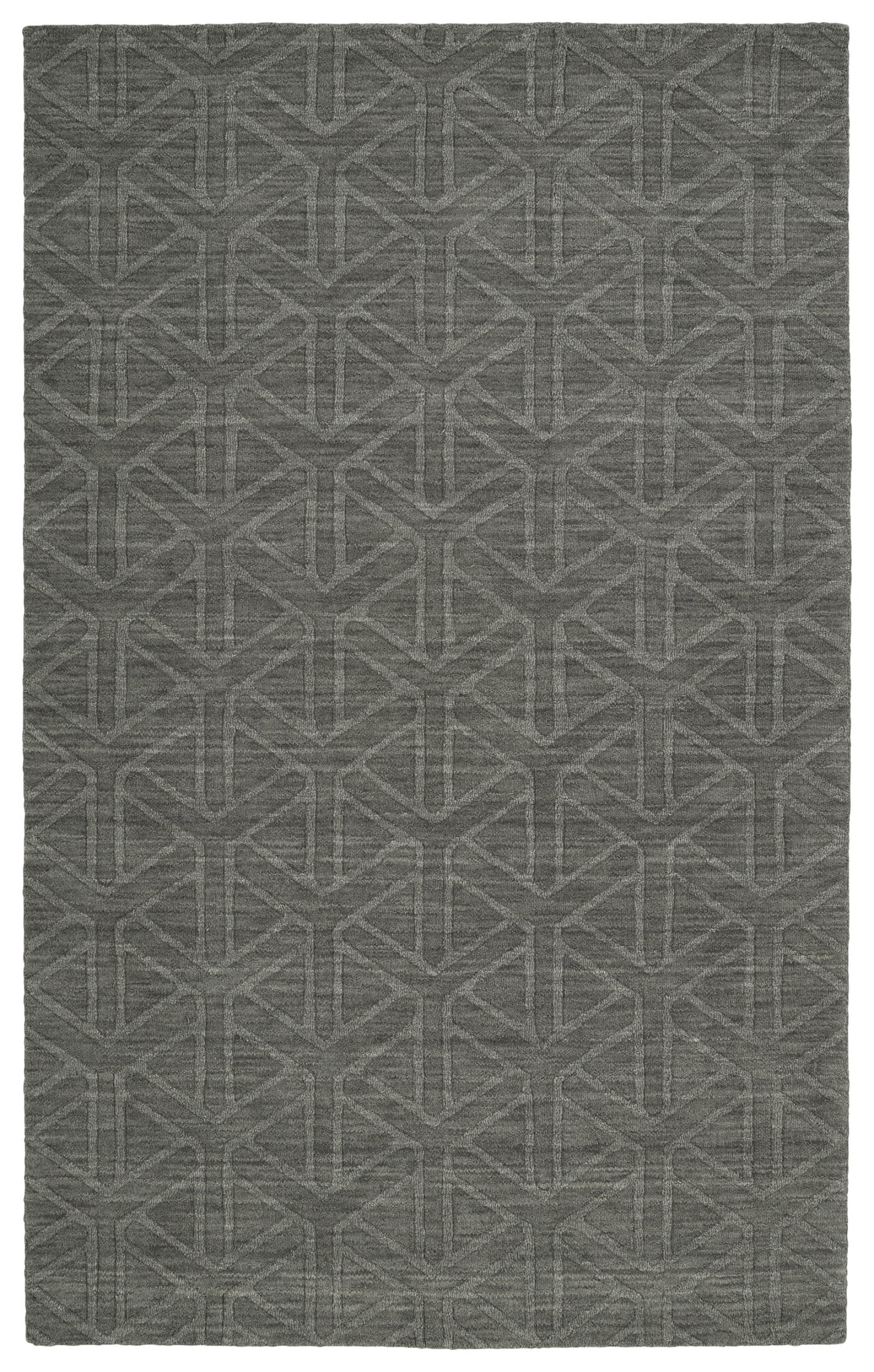 Kaleen Imprints Modern Hand Tufted Ipm08-38 Charcoal Area Rugs ...