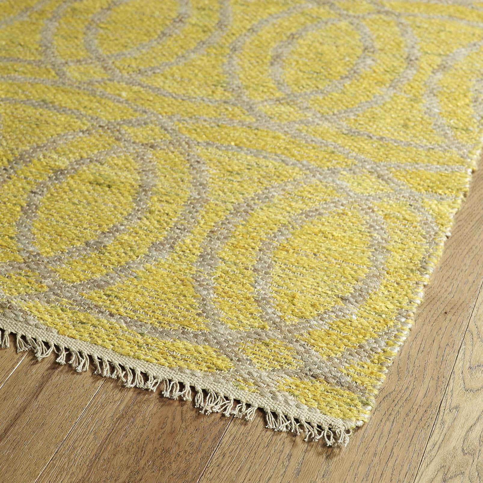 Kaleen Kenwood Ken03 Rug In Yellow - (2 Foot x 3 Foot) - Walmart.com