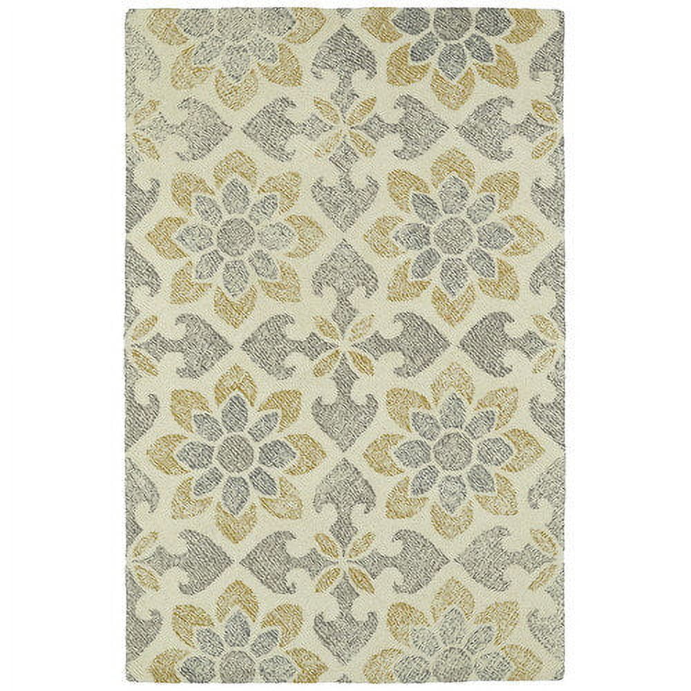 Kaleen Montage Hand Tufted Mtg02-01 Ivory Area Rugs - Walmart.com