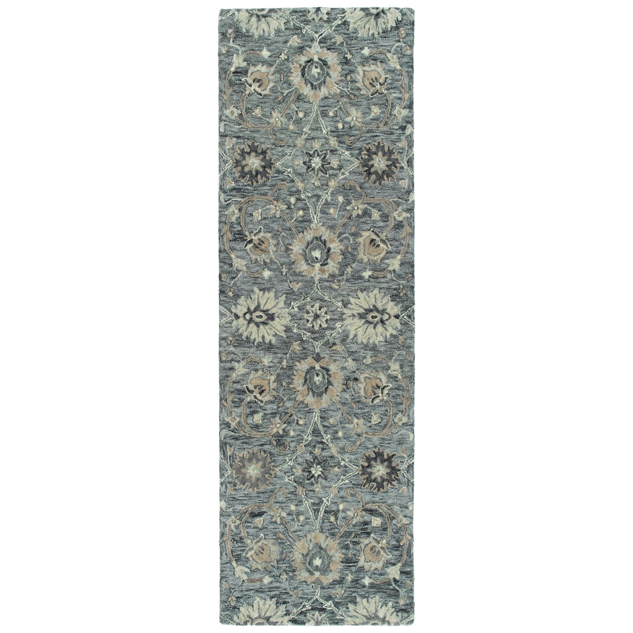 Kaleen Rachael Ray Agora Hand-tufted Ago01-75 Grey Area Rugs - Walmart.com