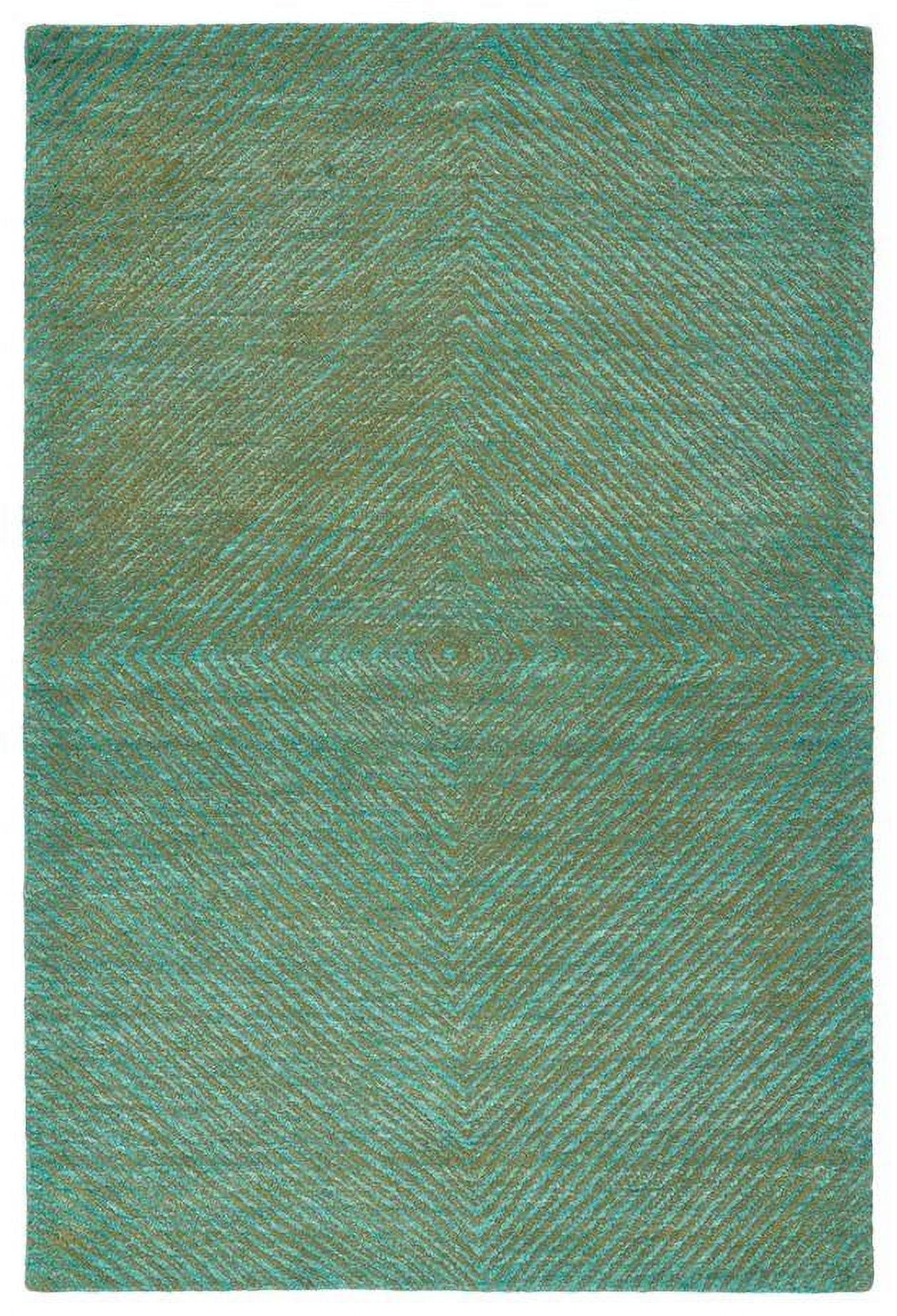 Kaleen Textura Rug In Turquoise - (3 Foot 6 Inch x 5 Foot 6 Inch ...