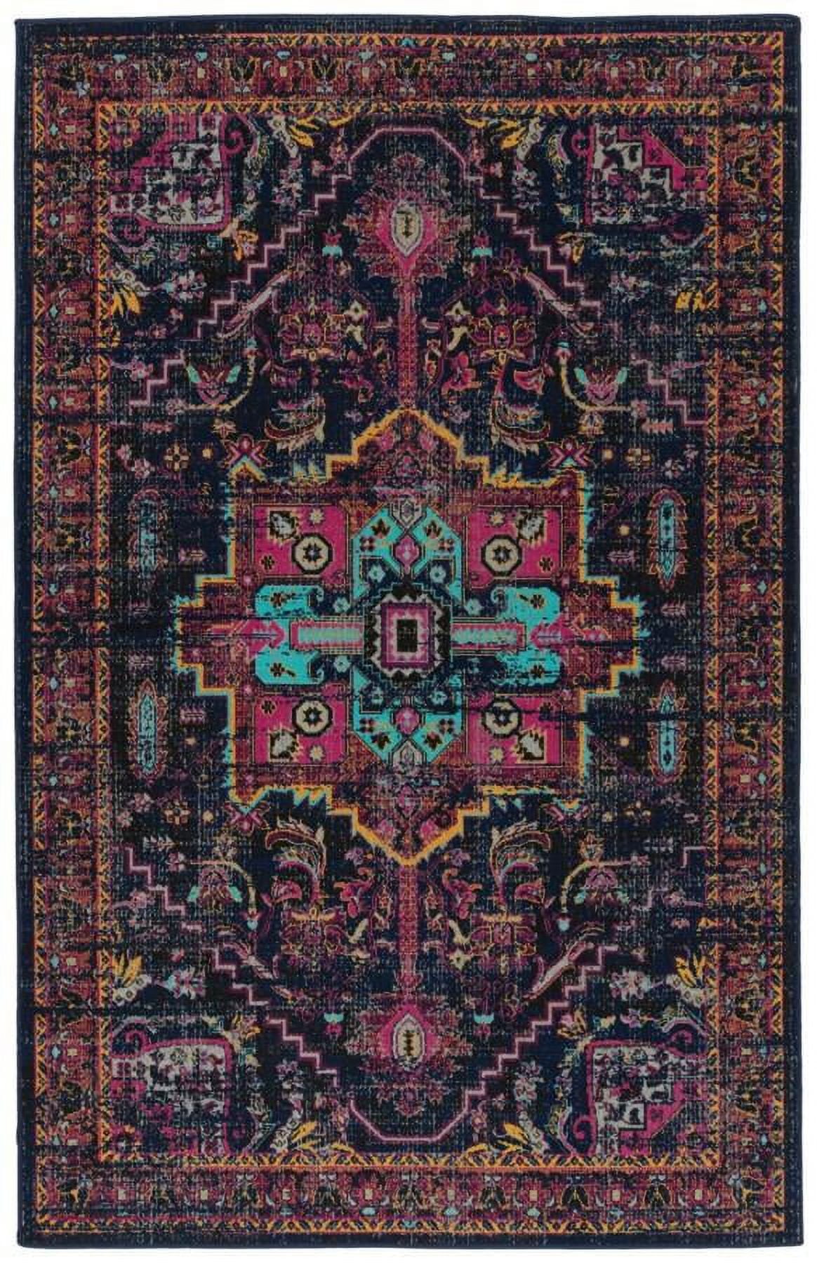 Kaleen Zuma Beach Machine Made Zum01-22 Navy Area Rugs - Walmart.com