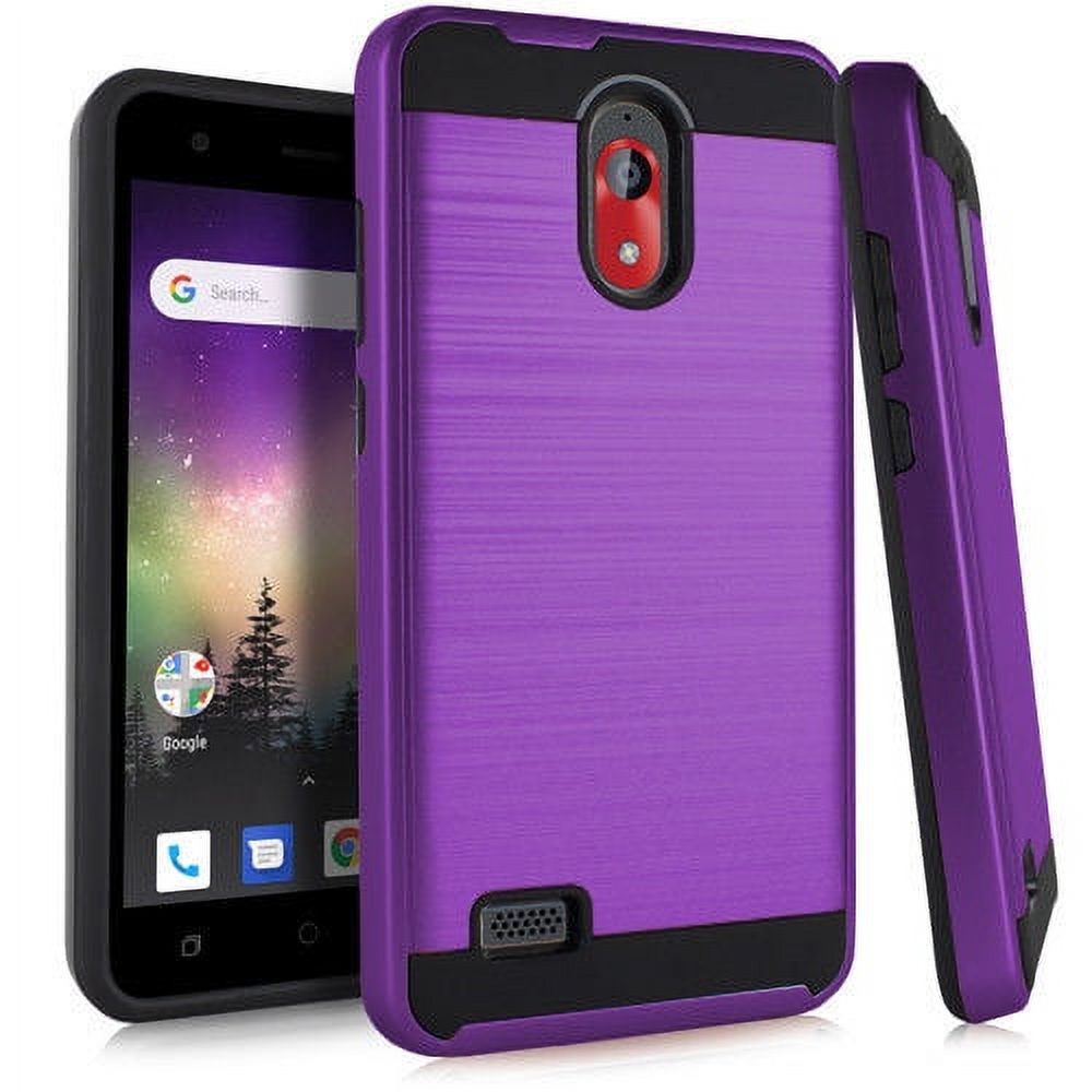 Kaleidio Case For Coolpad Illumina 3310, Legacy GO [Brushed Metal ...