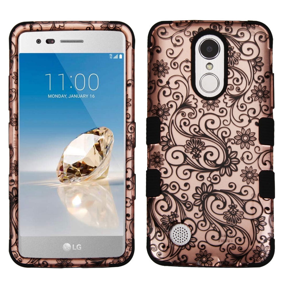 Kaleidio Case For LG Rebel 3 LTE L157BL (TracFone / Straight Talk) [TUFF Armor] Hybrid Shell 3 ...