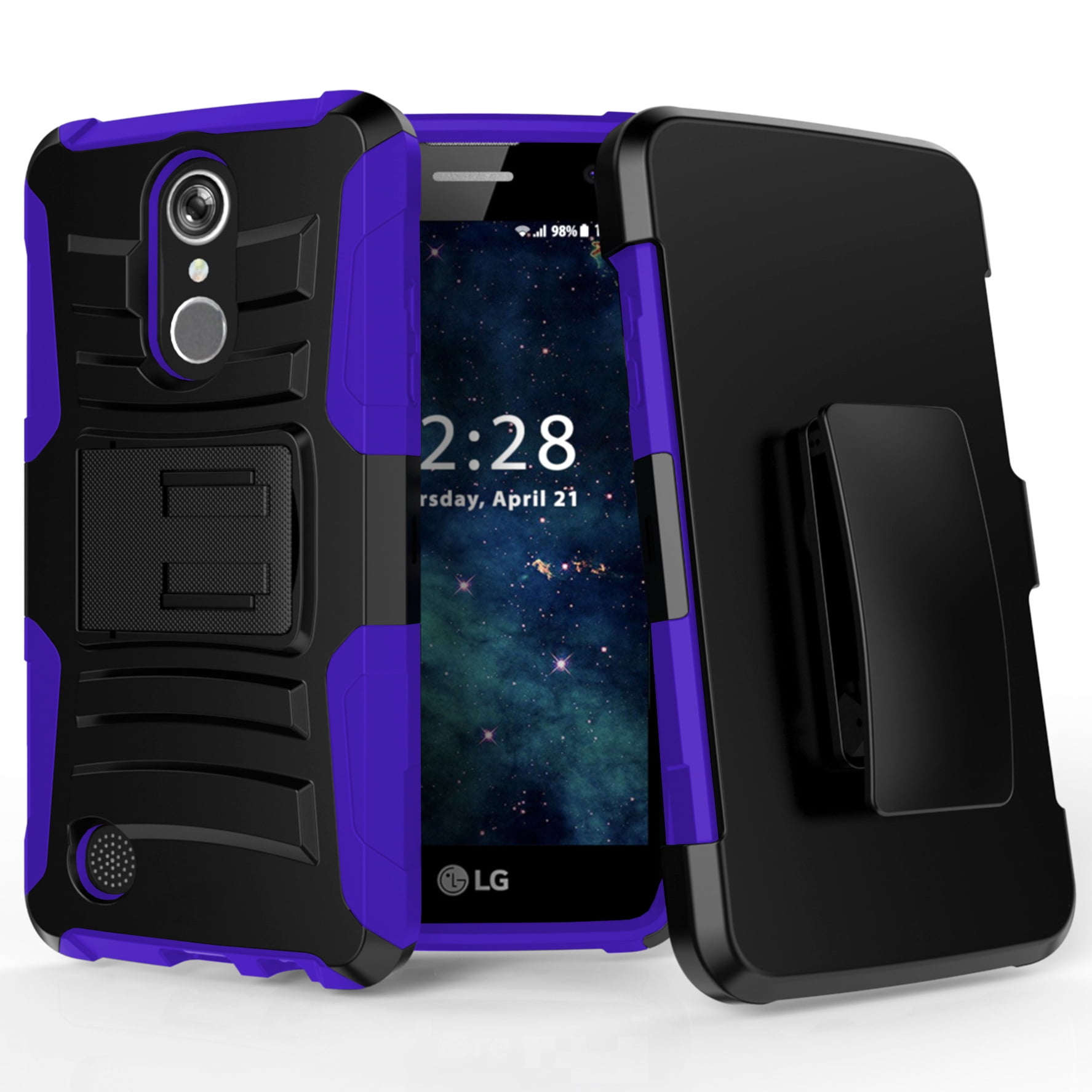 Kaleidio Case For LG Rebel 4, Zone 4, Fortune 2, Risio 3 [Dual Form ...