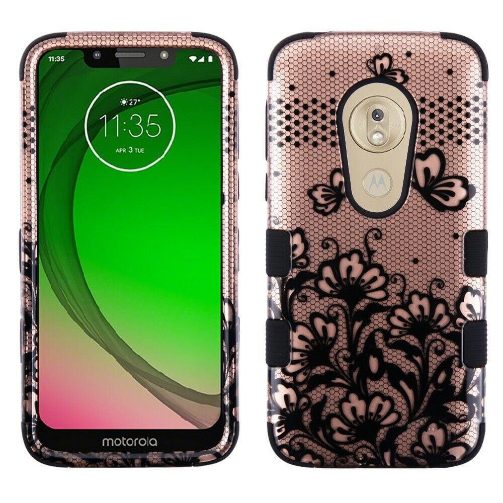 Kaleidio Case For Motorola Moto G7 Play, T-Mobile REVVLRY [TUFF Armor ...