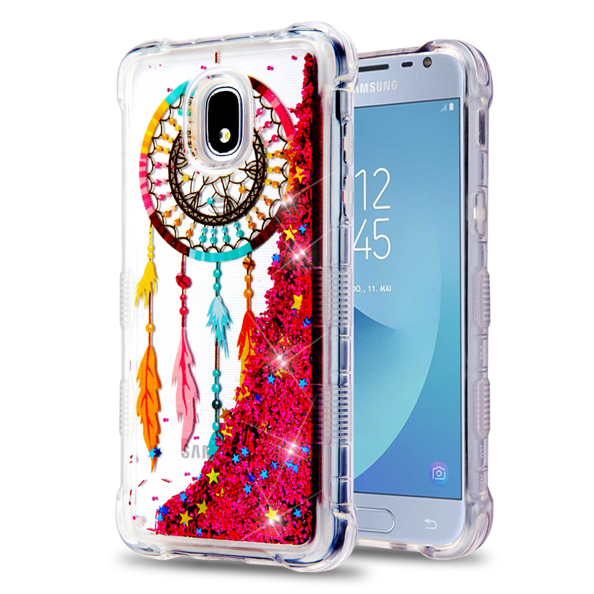 Kaleidio Case For Samsung Galaxy J3 J337 (2018) / Galaxy J3 Star / J3V (3rd Gen) [TUFF Lite] TPU ...