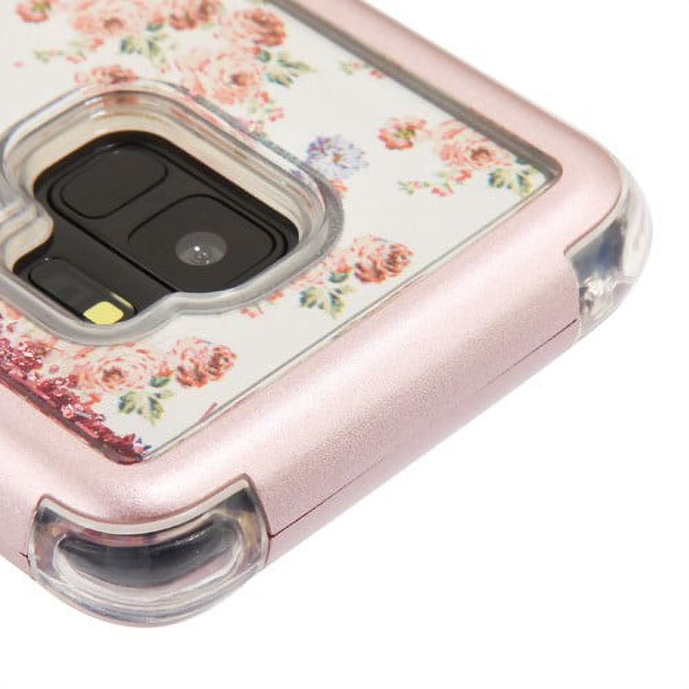 Kaleidio Case For Samsung Galaxy S9 G960 [Vivid TUFF] Glitter Quicksand ...