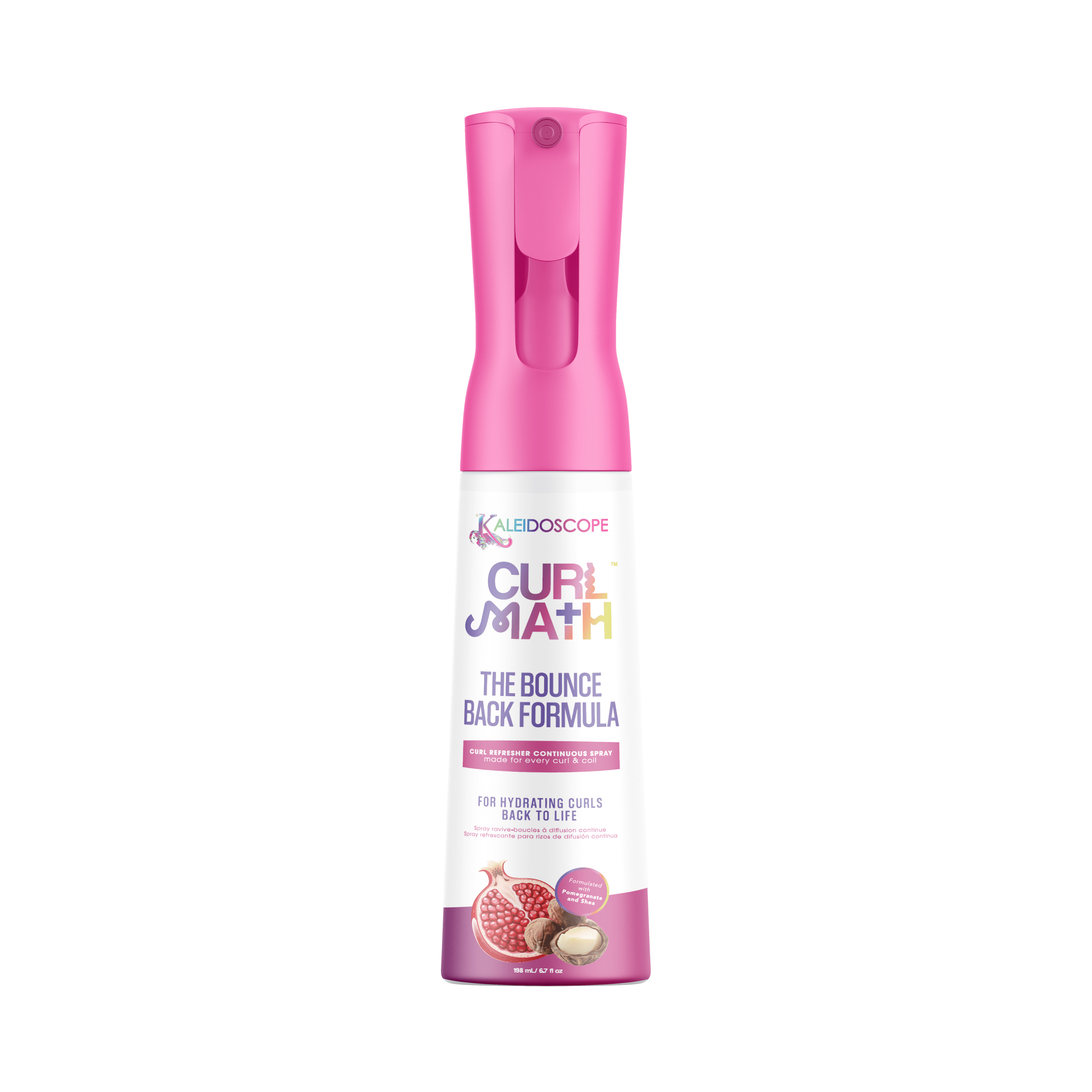 Kaleidoscope Curl Math The Bounce Back Formula Continuous Spray Curl ...