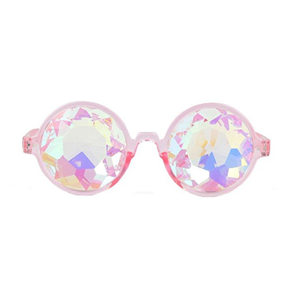 Kaleidoscope Glasses Wormhole Diffraction Eyeglass (Pink) - Walmart.com