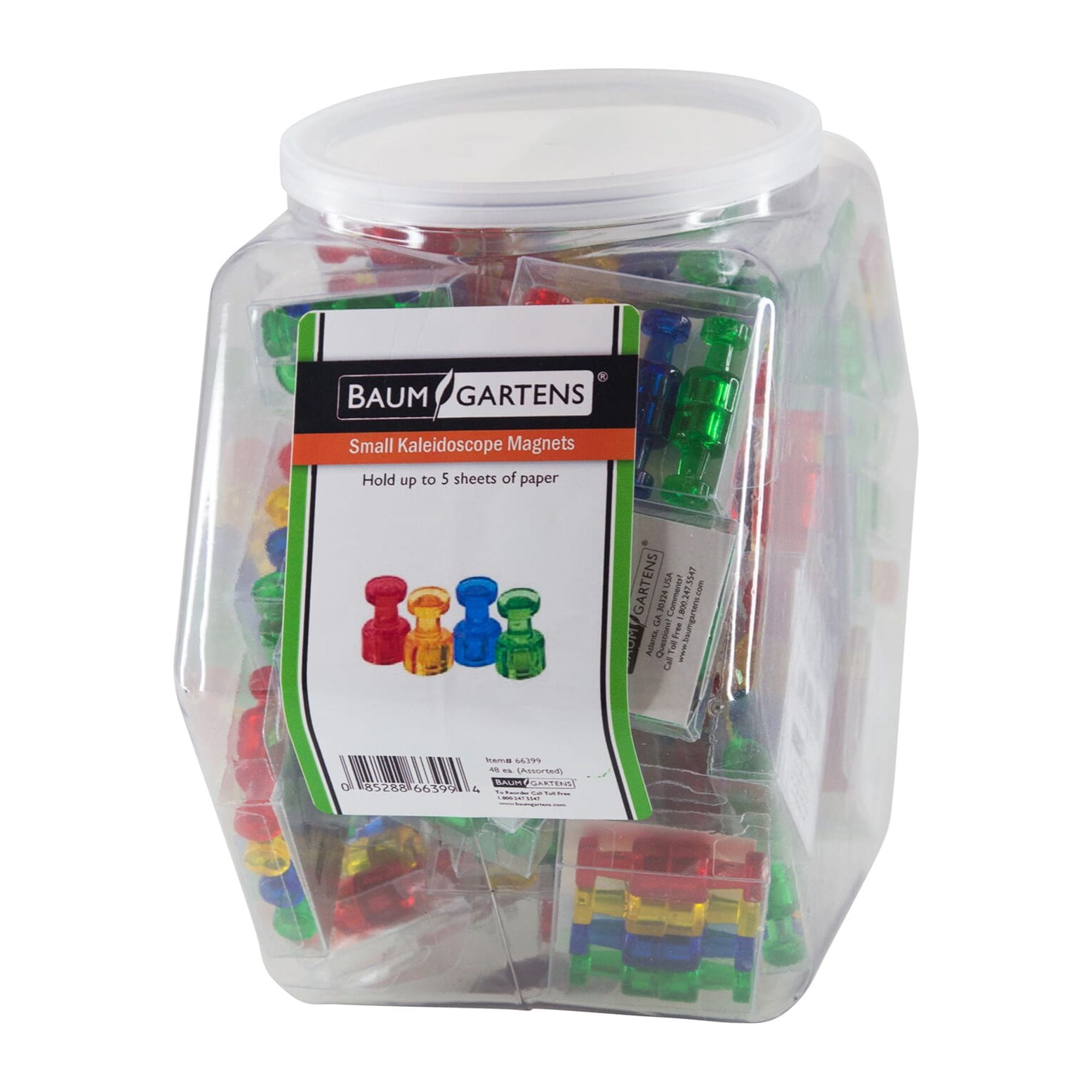 Kaleidoscope Magnets-48Packs/tub - Walmart.com