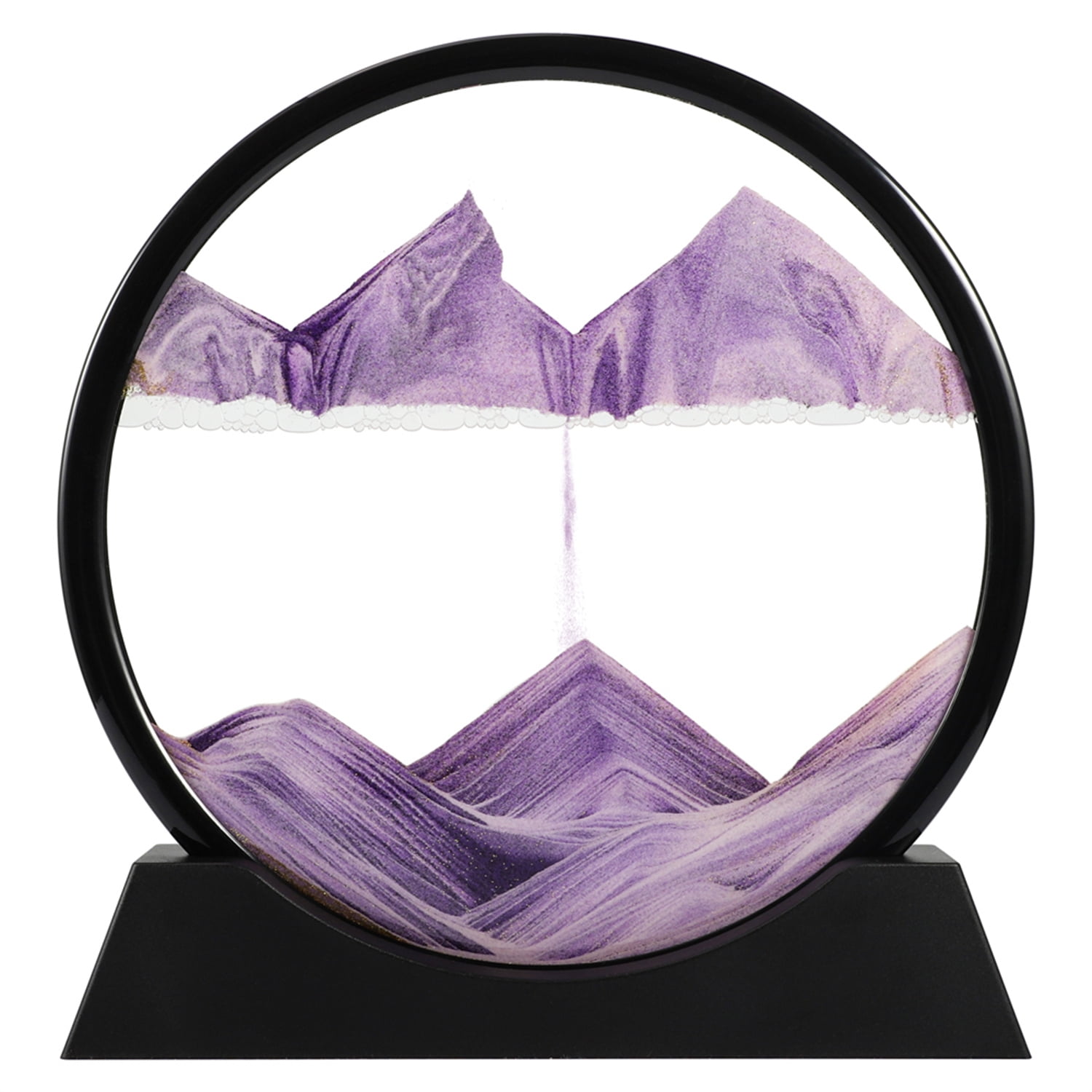 Kalekey Moving Sand Art Picture, Dynamic Sand Picture 10" Large Round ...