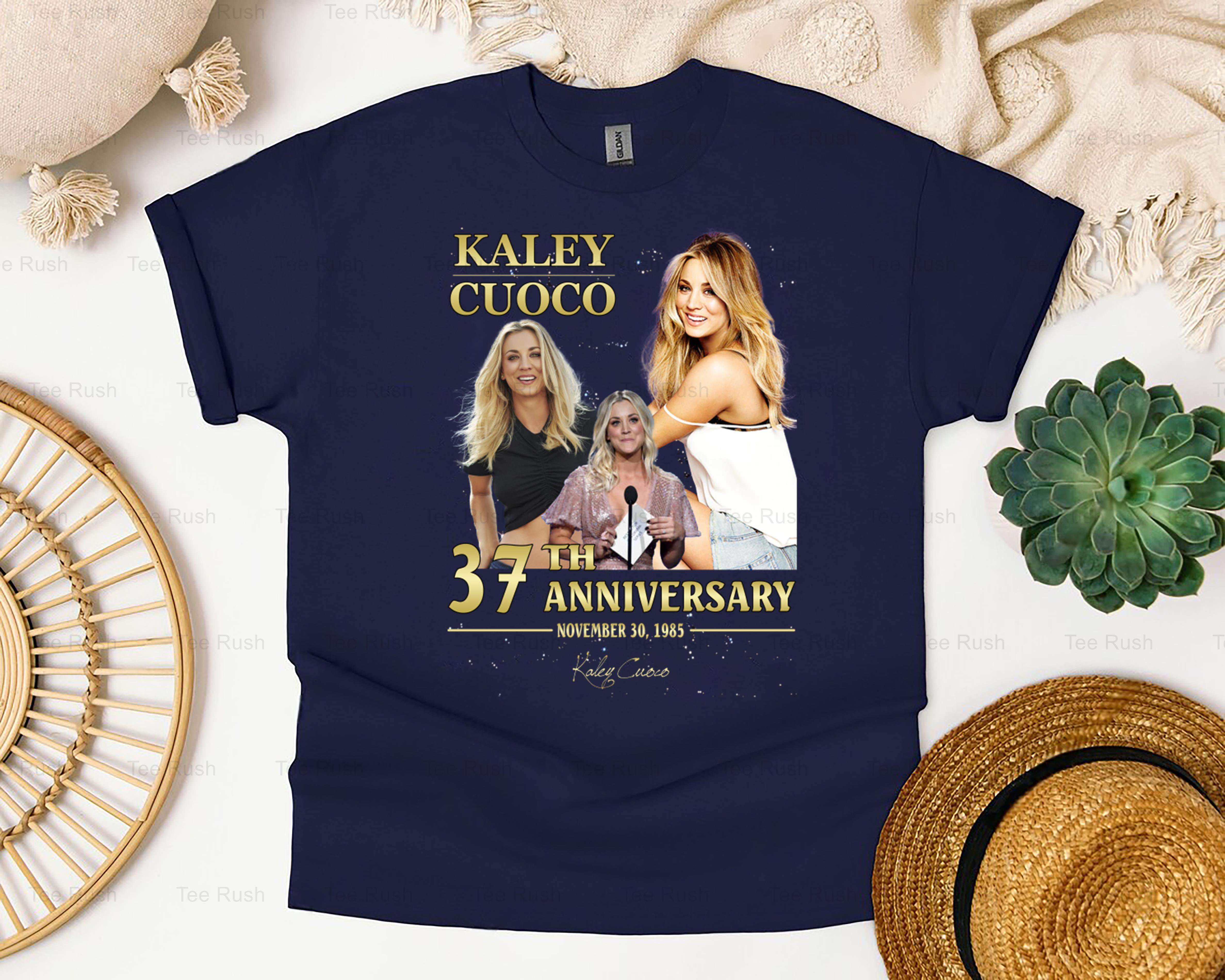 Kaley Cuoco American Actress 45th Anniversary Big Bang Theory Flight,T-Shirt, SW, Hoodie Unisex ...