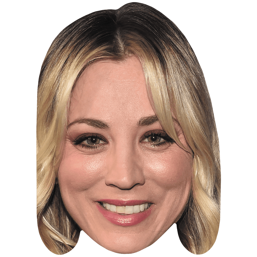 Kaley Cuoco (Long Hair) Flat Cardboard Face - Walmart.com