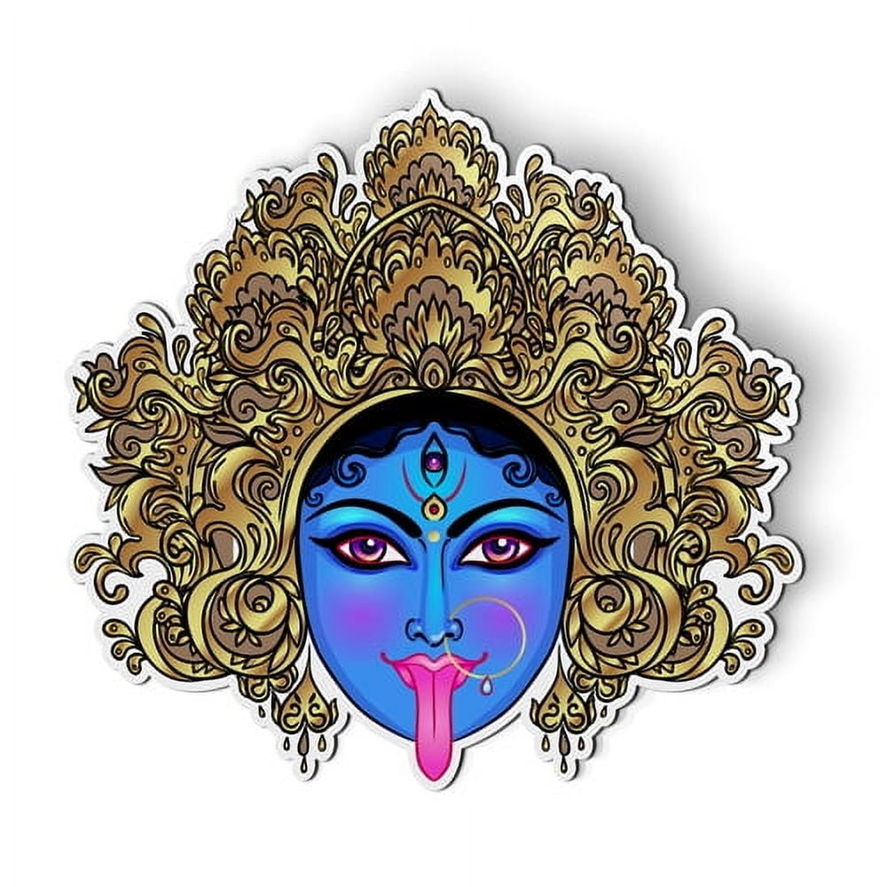 Kali Hindu Goddess - 5" Magnet for Car Locker Refrigerator - Walmart.com