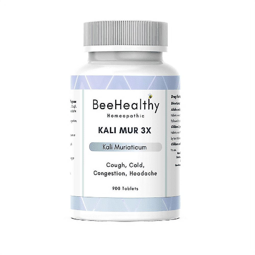 Kali MUR 3X. 900 Tablets - HOMEOPATHIC - Walmart.com