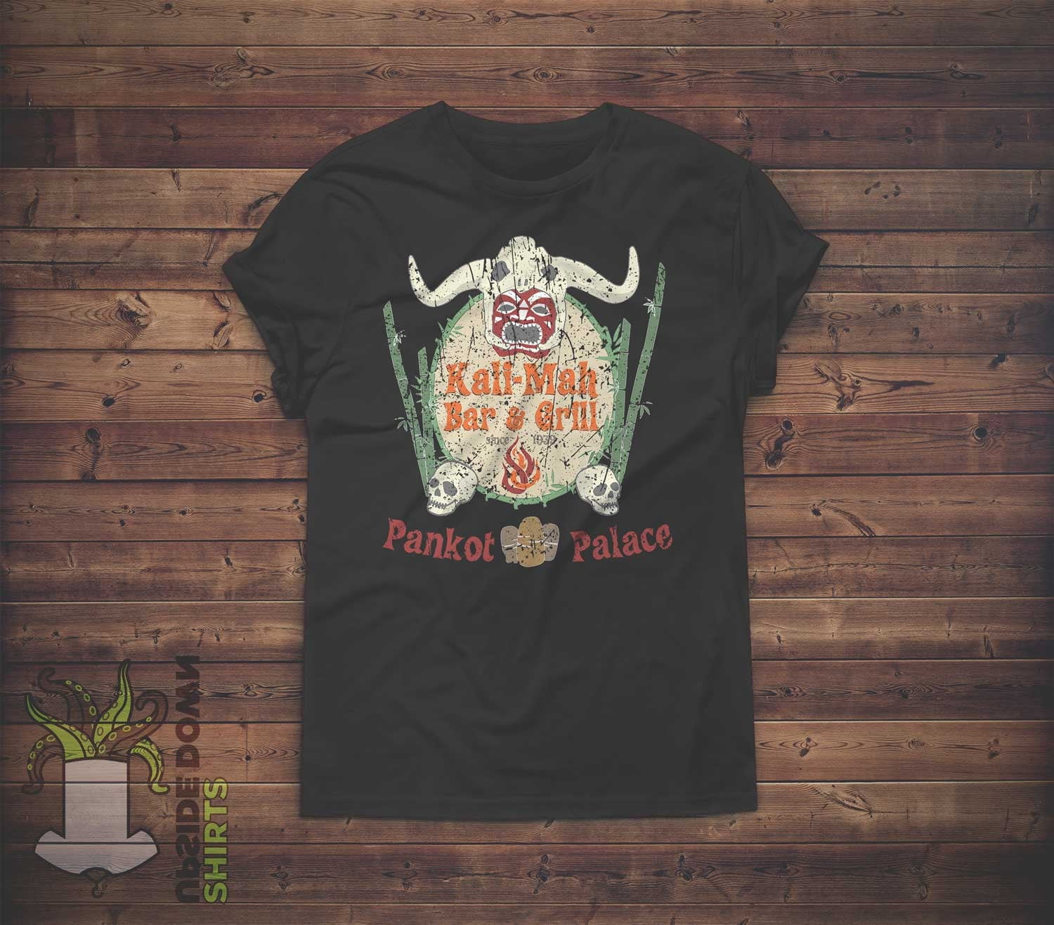 Kali-Mah Bar and Grill, Indiana Jones, Temple of Doom Inspired Shirt ...
