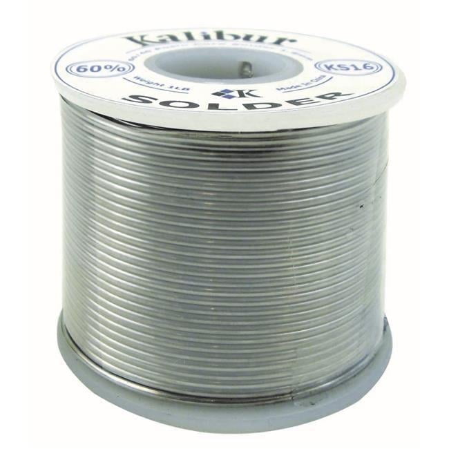 Kalibur 60-40 Rosin Core Solder 1.6 mm dia. - 1 Lb Spool - Walmart.com