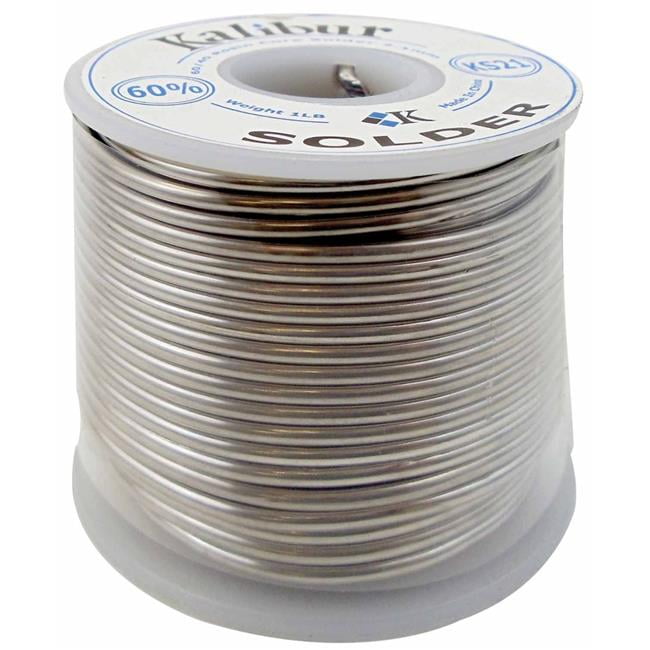 Kalibur 60-40 Rosin Core Solder 2.1 mm dia. - 1 Lb Spool - Walmart.com
