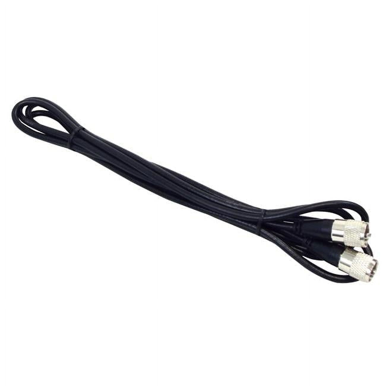 Kalibur KPP8X6-B 6 ft. RG8X Coax Cable Assembly with Molded PL259 ...