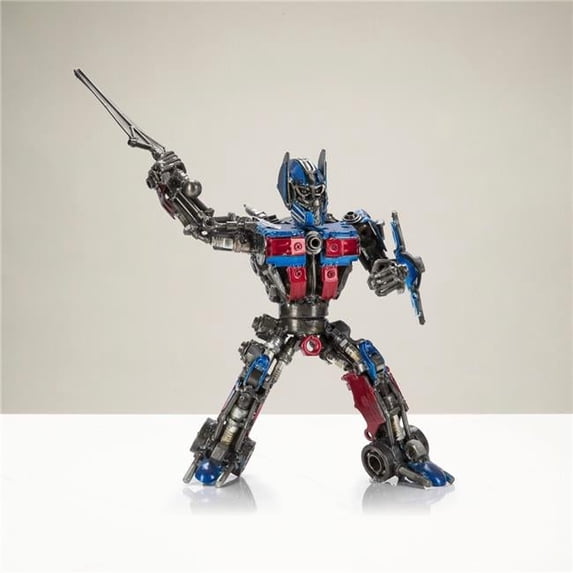 Kalifano RMS-OP35x25-S 14 in. Optimus Prime Inspired Recycled Metal ...