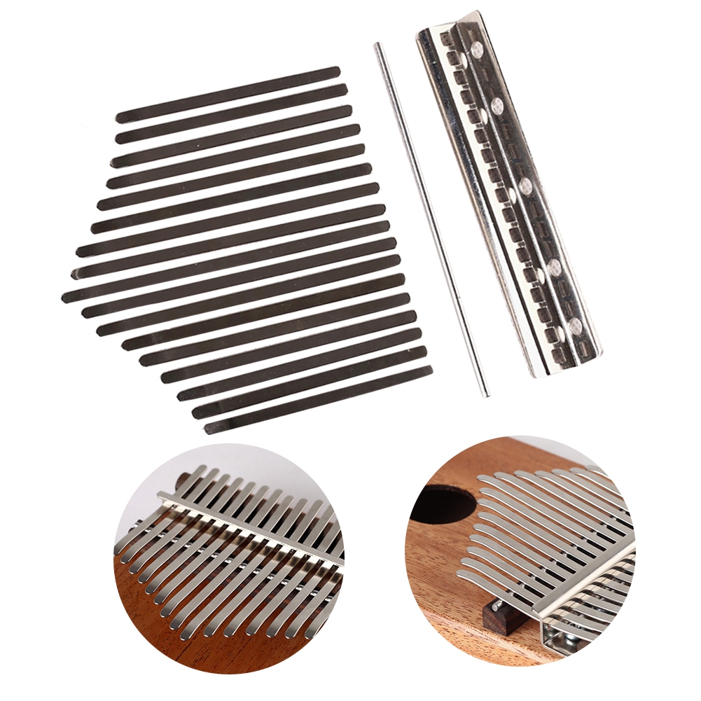 Kalimba African Mbira Thumb Piano Replacement Keys Musical Instruments ...