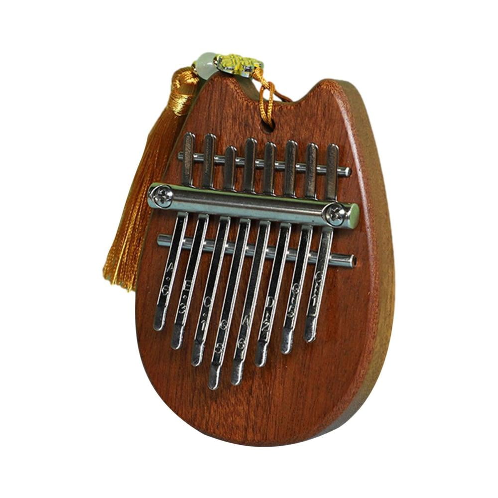 Kalimba Thumb Piano | 8 Key Alto Mini Kalimba Instrument | Portable ...