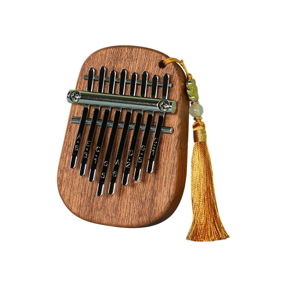 Kalimba Thumb Piano | 8 Key Alto Mini Kalimba Instrument | Portable ...