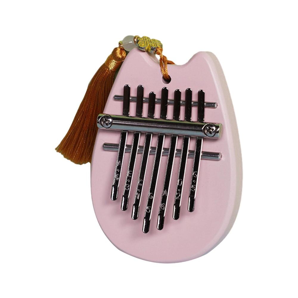 Kalimba Thumb Piano | 8 Key Alto Mini Kalimba Instrument | Portable ...