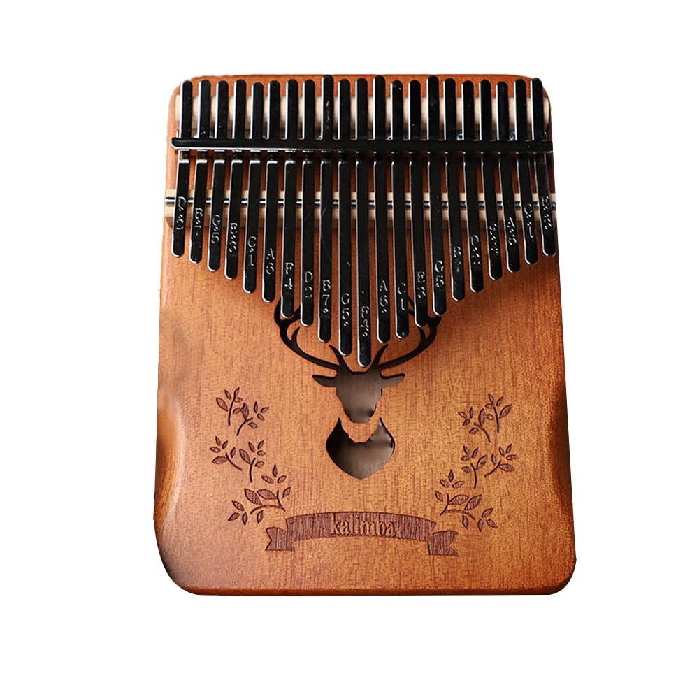 Kalimba Thumb Piano,Portable 21 Keys Mbira Finger Piano with Tune ...