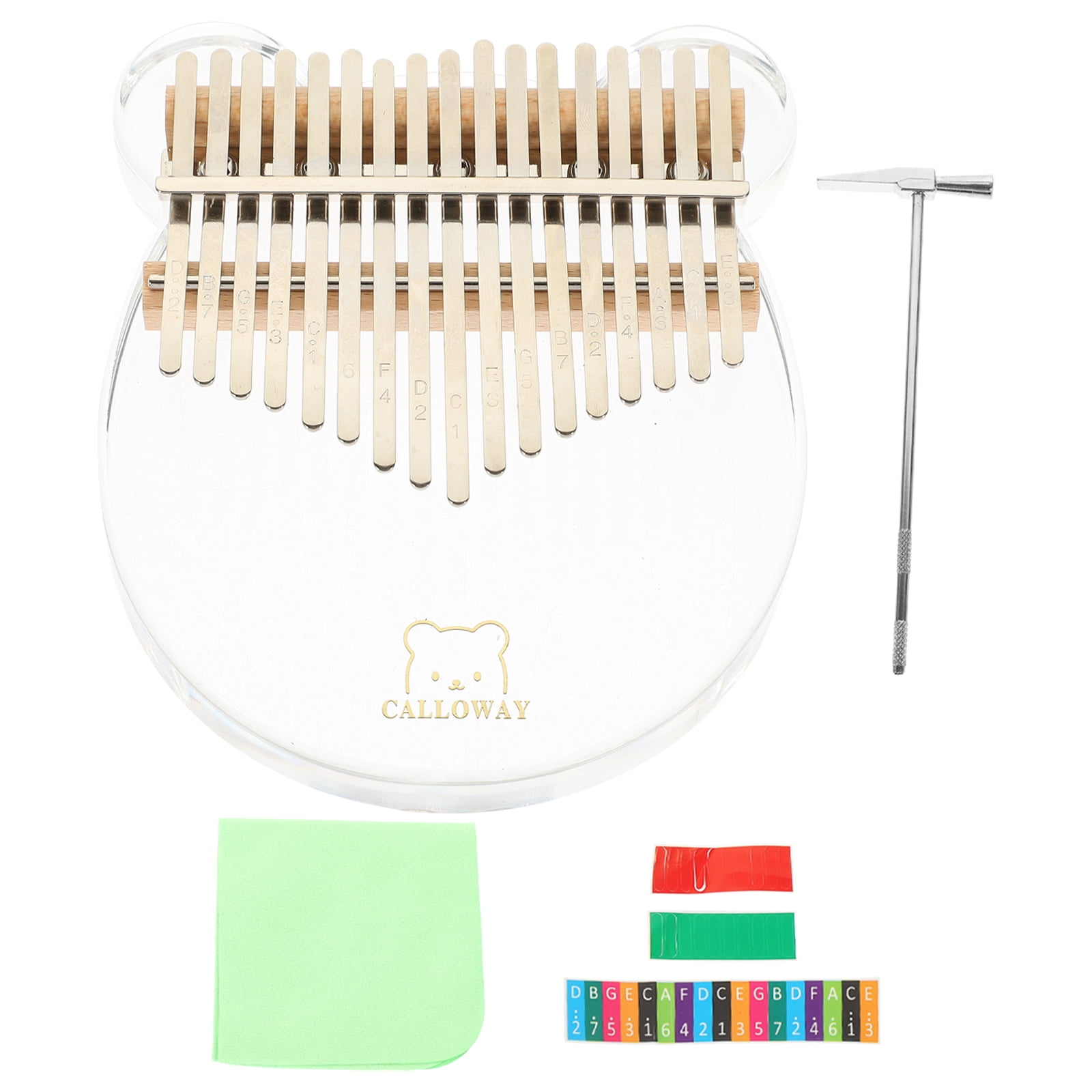 Unique Kalimba Thumb Musical Instrument for Beginners Child 16.00X12 ...