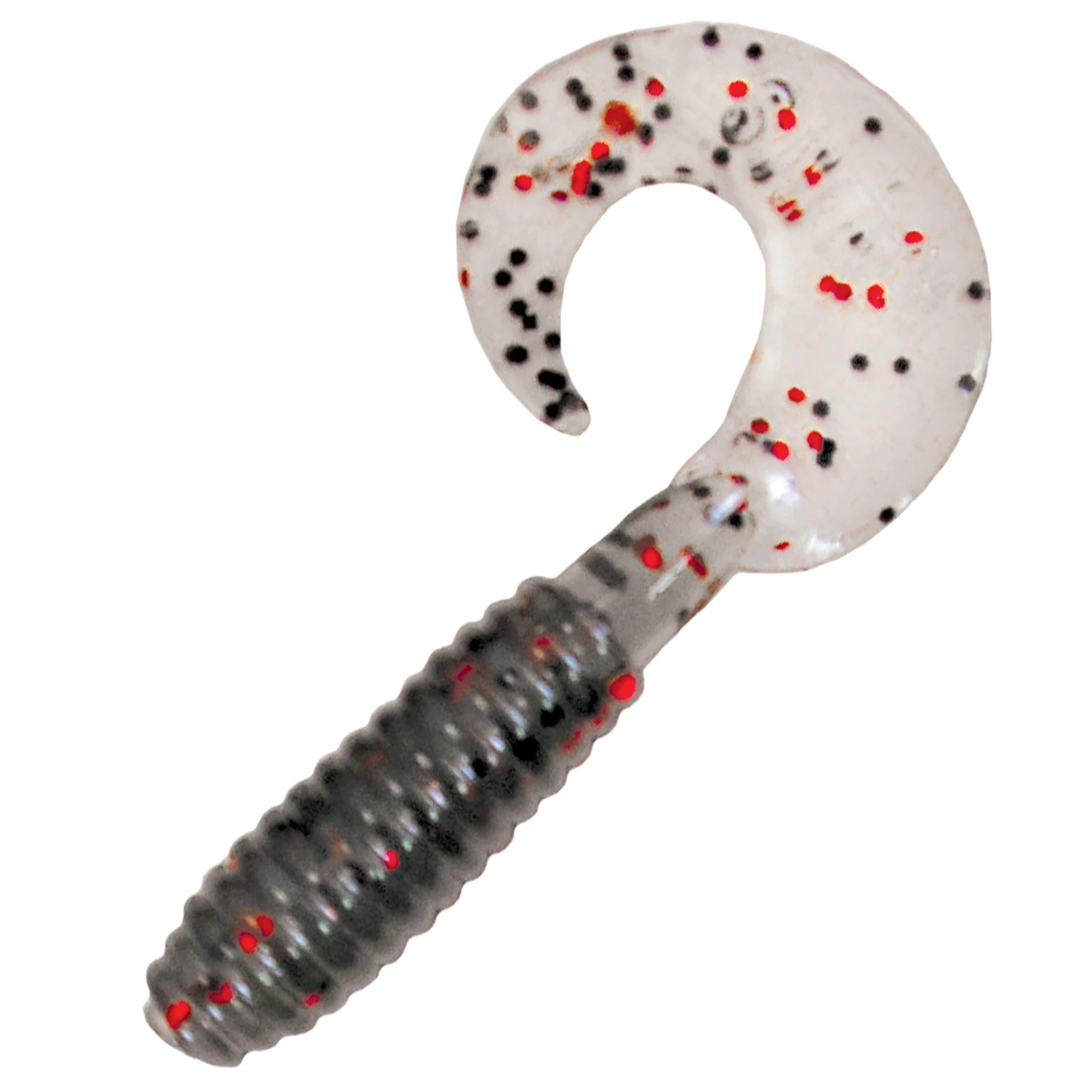 Kalin's 3G10-441 Lunker Grub Smoke Red Flake/Salt & Pepper 3" - Walmart.com