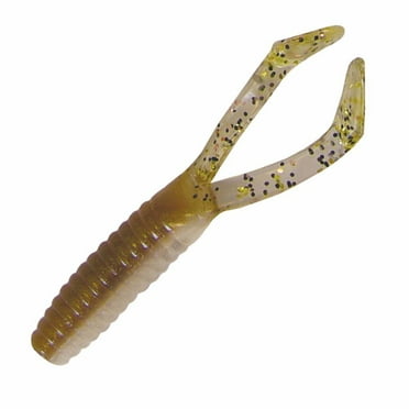 Kalins Freshwater 1.75" Triple Threat Soft Plastics Grub, Lemon ...