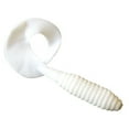Kalins Freshwater 5" Lunker Soft Plastic Fishing Grub. White, Lakes ...