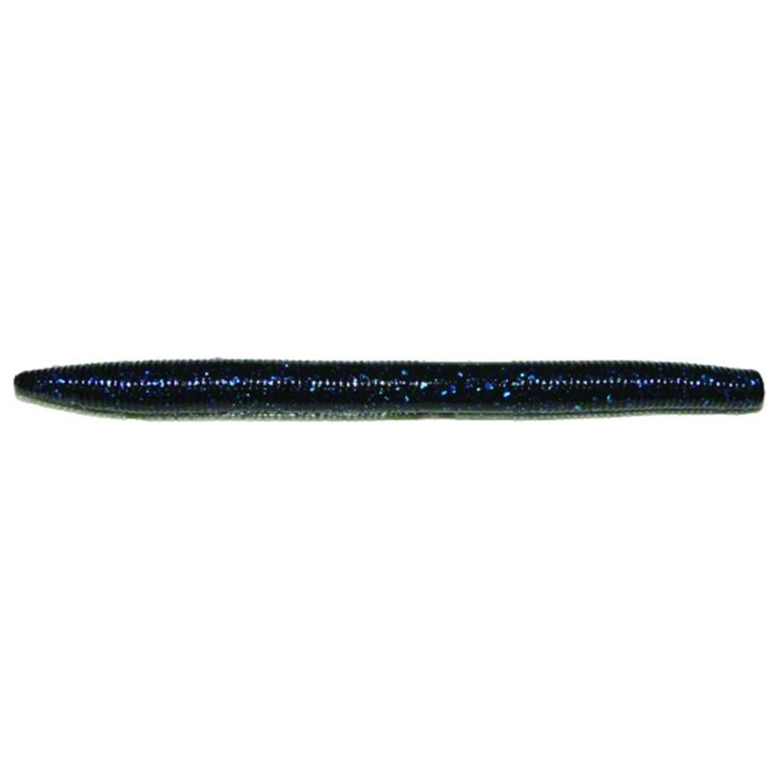 Kalins Freshwater 5" Waco Worm Soft Plastics Bait , Fishing Lure, Black ...