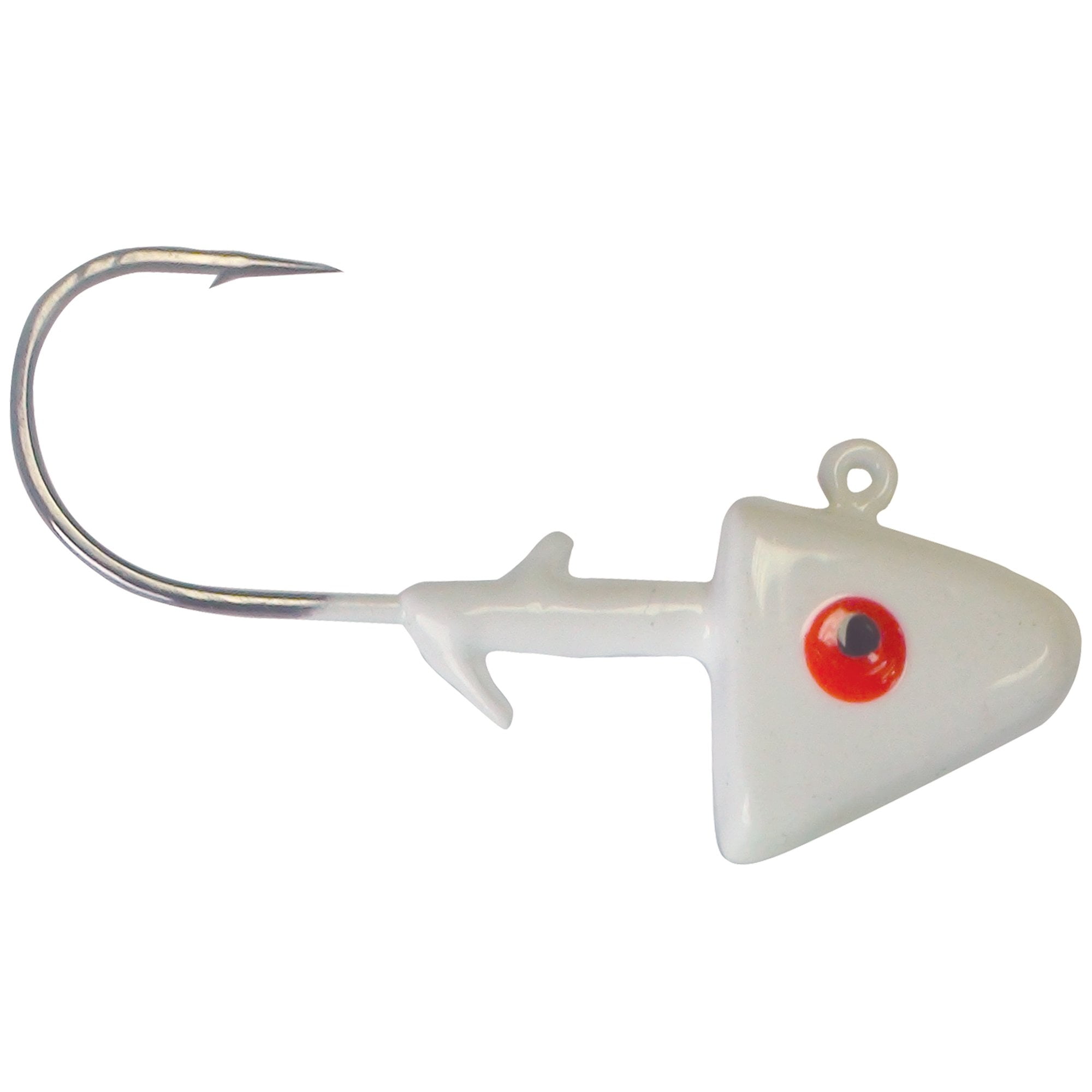 Kalins Ultimate Saltwater Swim Bait Soft Plastics Jig, White, 1 oz., 3 ...