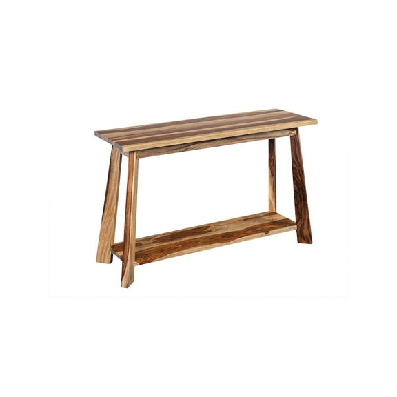 Porter Designs Manzanita Solid Acacia Wood Console Table - Brown ...