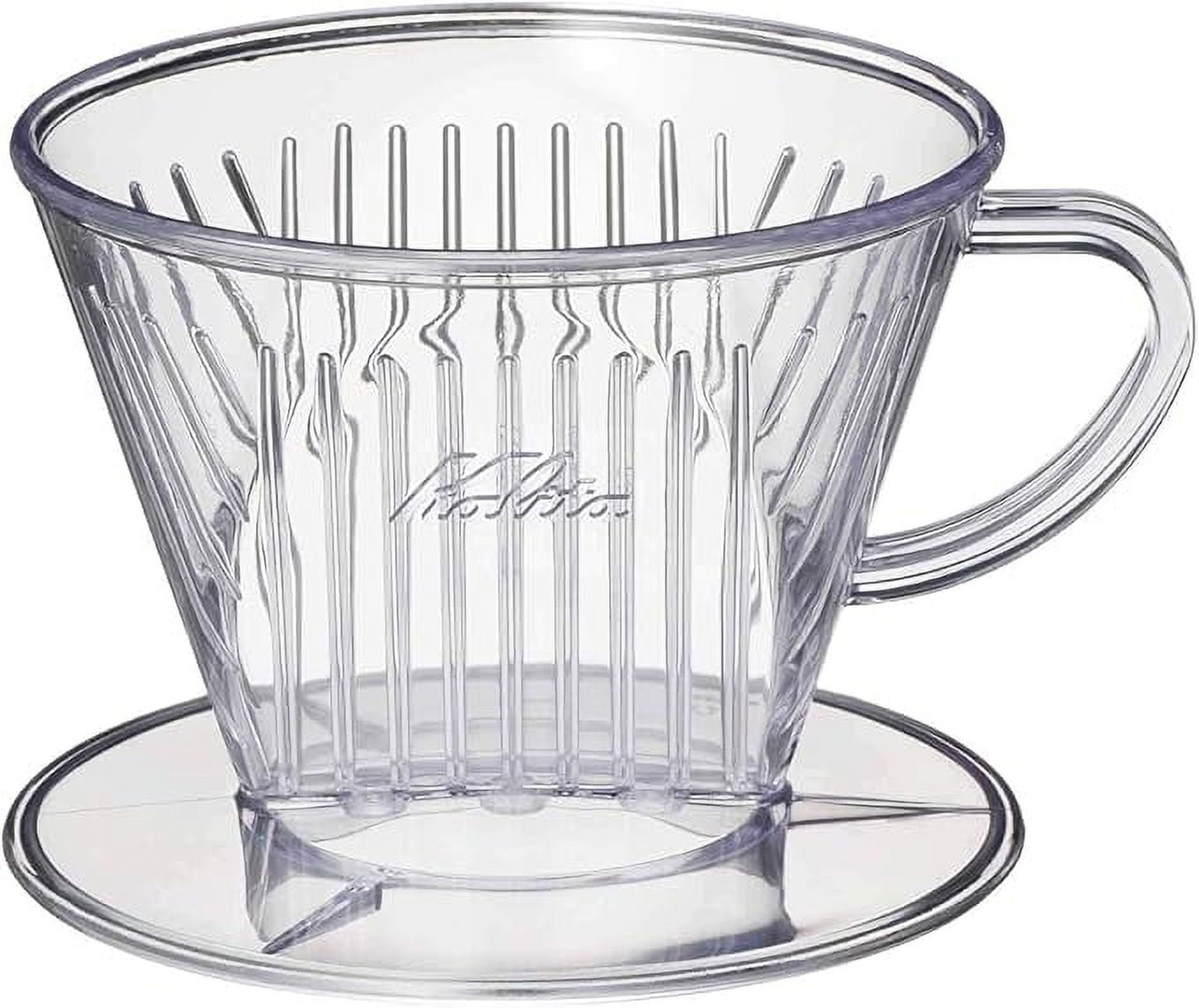 Kalita #05023 Kalita Plastic Coffee Dripper for 2-4 People - Walmart.com