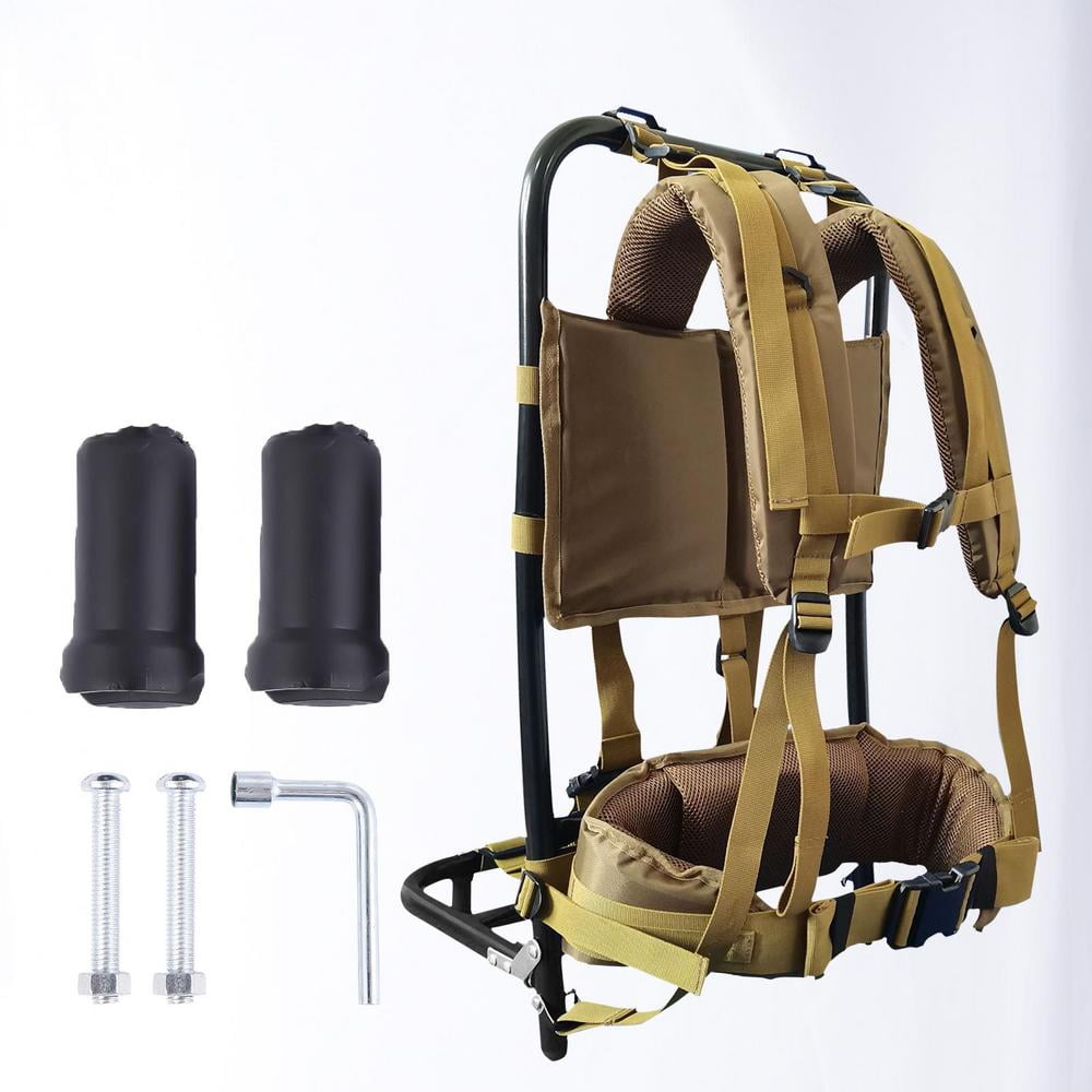 Kalkiam Backpack Ventilation Frame Foldable Hunting Pack Frame Hiking ...