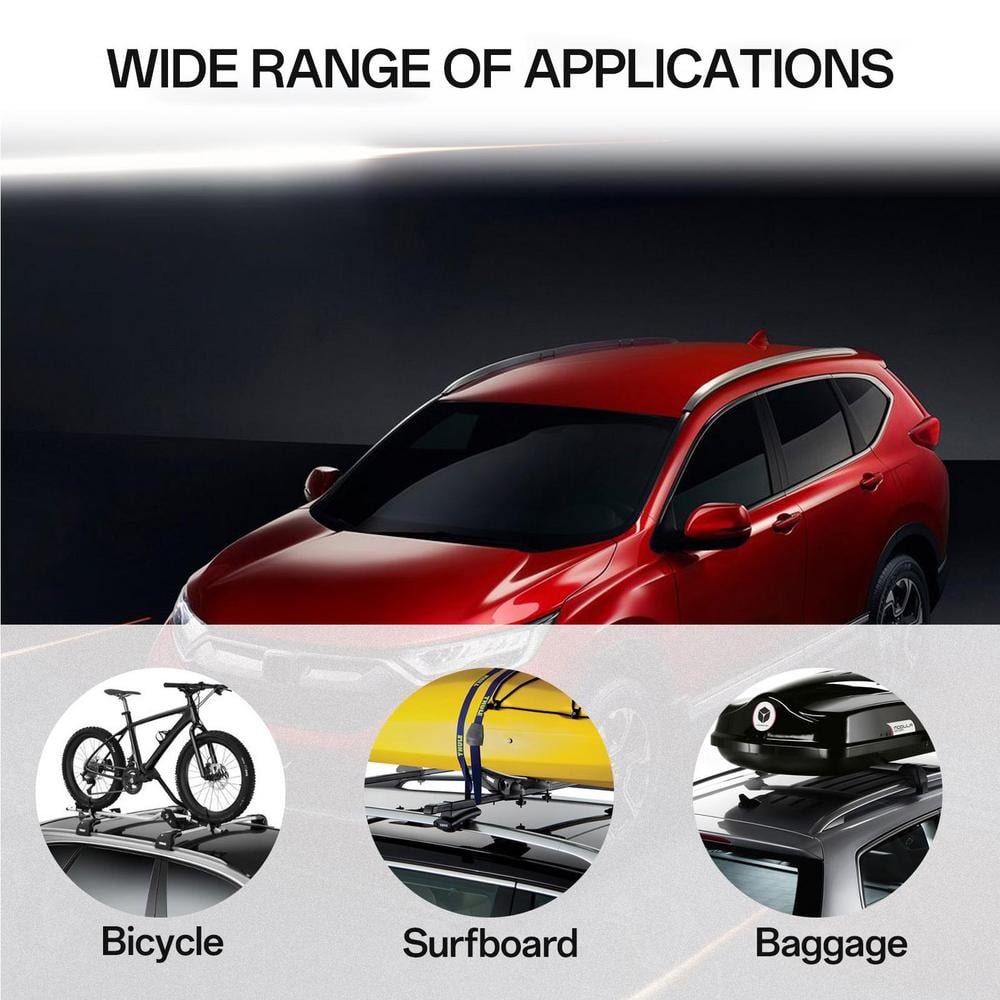 Kalkiam Car Racks for Roof Car Cargo Carrier Luggage Rack Aluminum ...