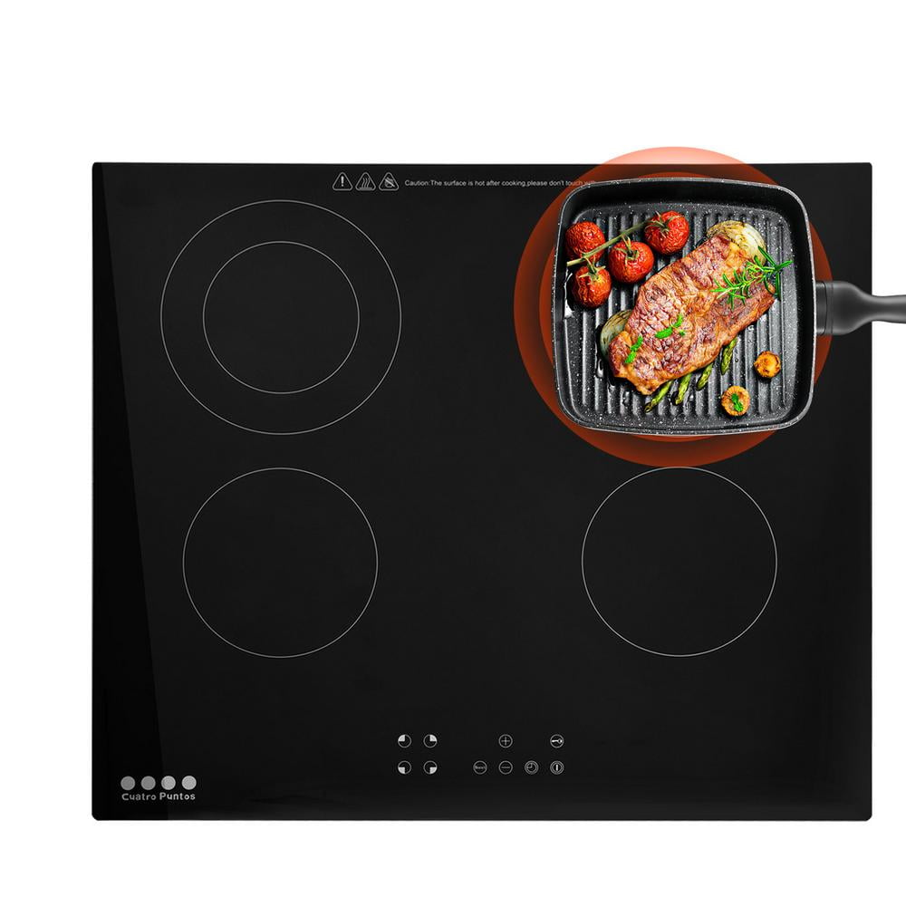 Kalkiam Ceramic Cooktop Touch Control Multi-eye Ceramic Stove Induction ...