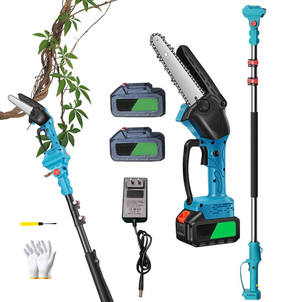 Kalkiam Electric Pole Saw Tree Trimming Pruning High Branches Electric ...