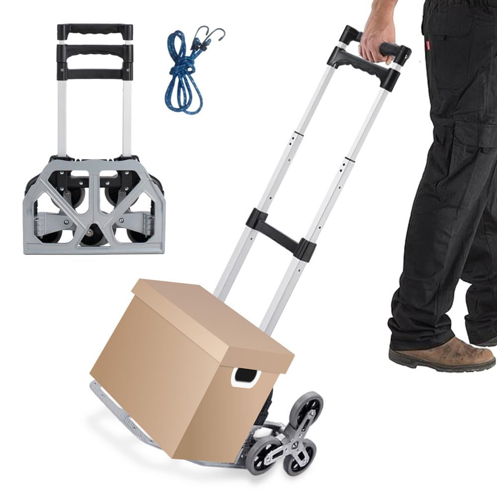 Kalkiam Hand Truck Foldable Utility Moving Cart Hand Trolley With ...
